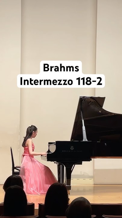 ブラームス/間奏曲118-2 Brahms/Intermezzo op.118-2 - YouTube