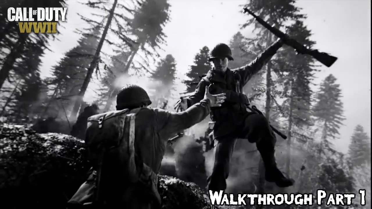 Call Of Duty: WW2 - D-Day - Gameplay Walkthrough Part 1 [Xbox One X ...