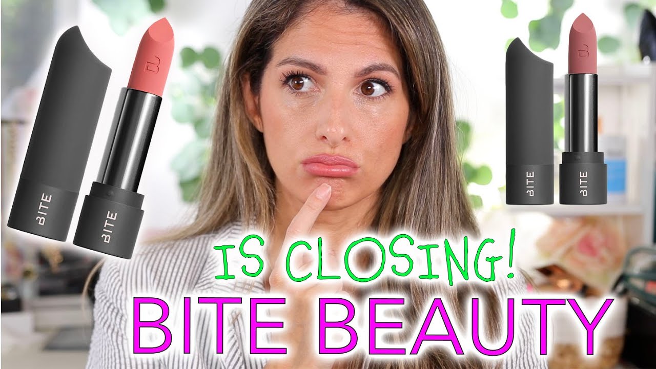 BITE BEAUTY IS CLOSING! MY FAVORITE LIPSTICKS 50% OFF! - YouTube