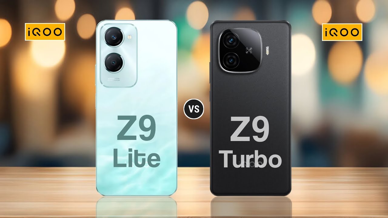 iQOO Z9 Lite 5G Vs iQOO Z9 Turbo 5G - YouTube