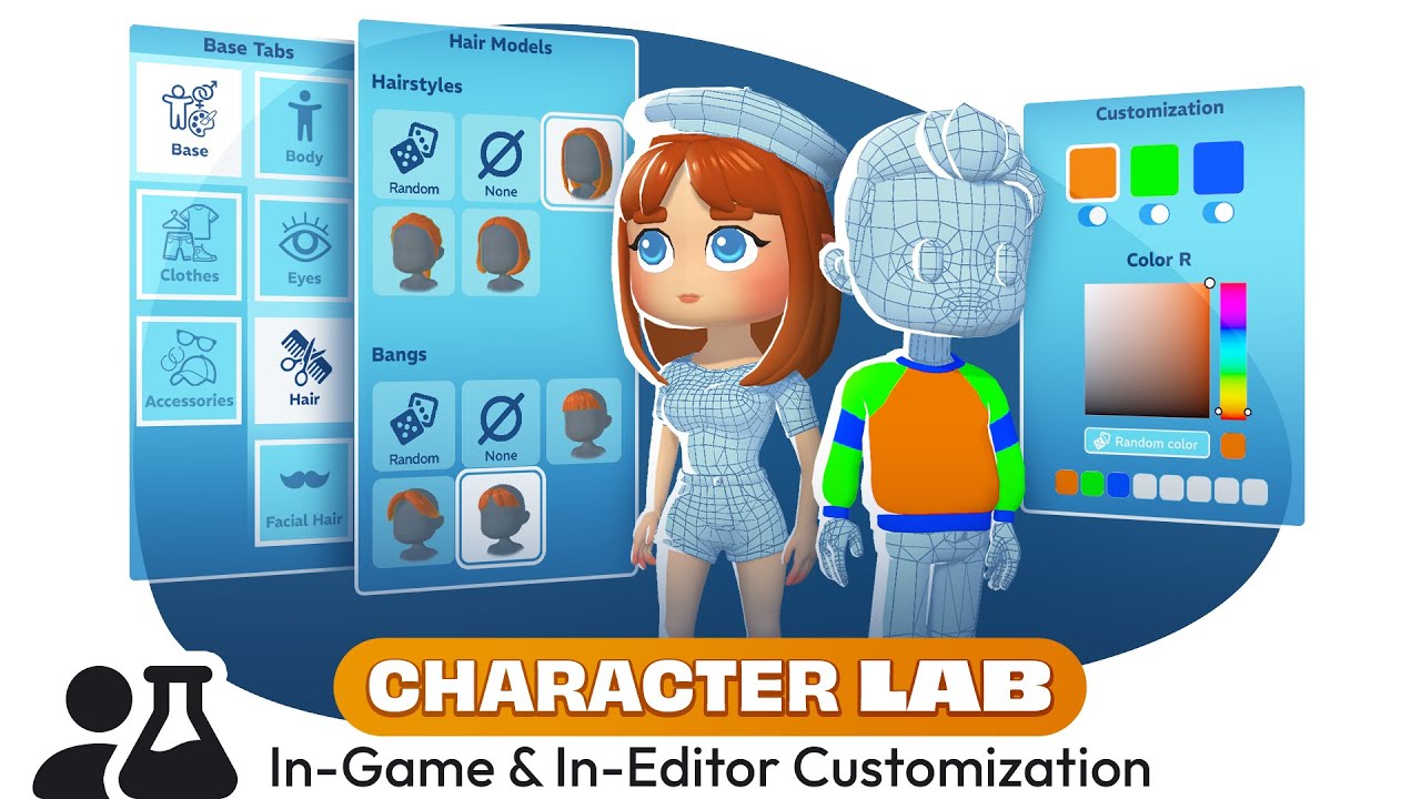 Luceed Studio - Character Lab - Character Customization - YouTube