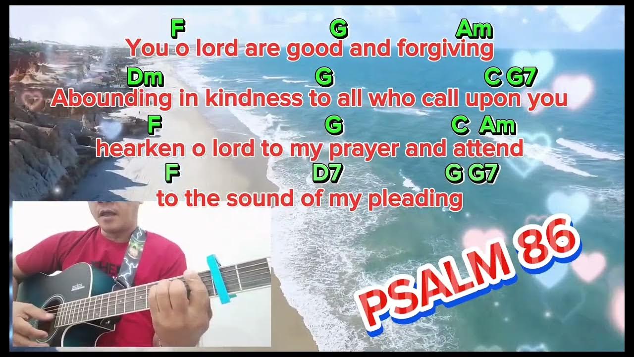 Lord you are good and forgiving# Psalm 86#July 23,2023 - YouTube