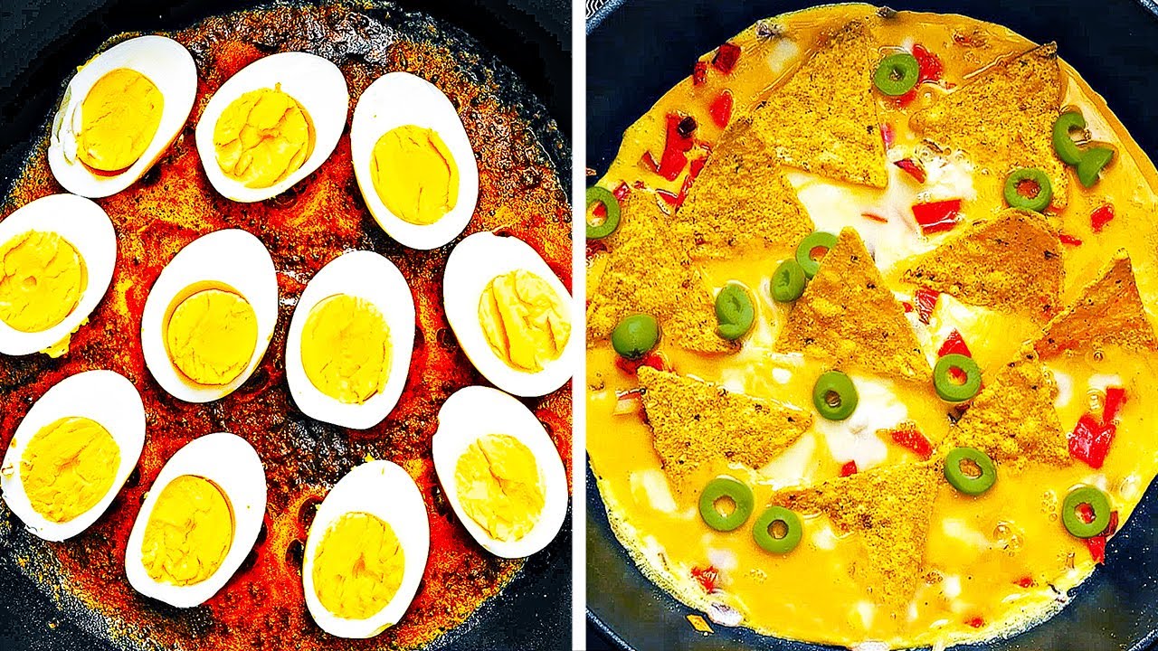 25 SIMPLE EGG RECIPES FOR EVERYONE - YouTube