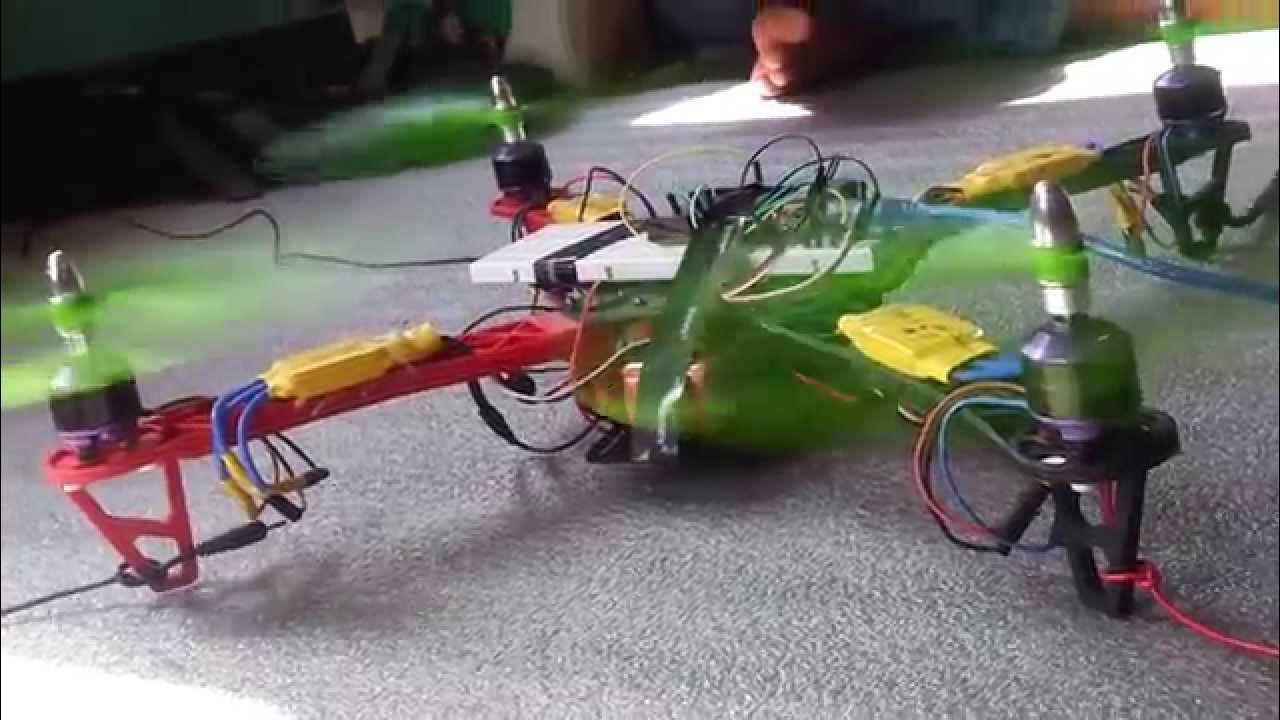Quadcopter using Arduino - YouTube
