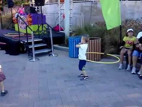 The Hoola Hooping Chicken Dance - YouTube