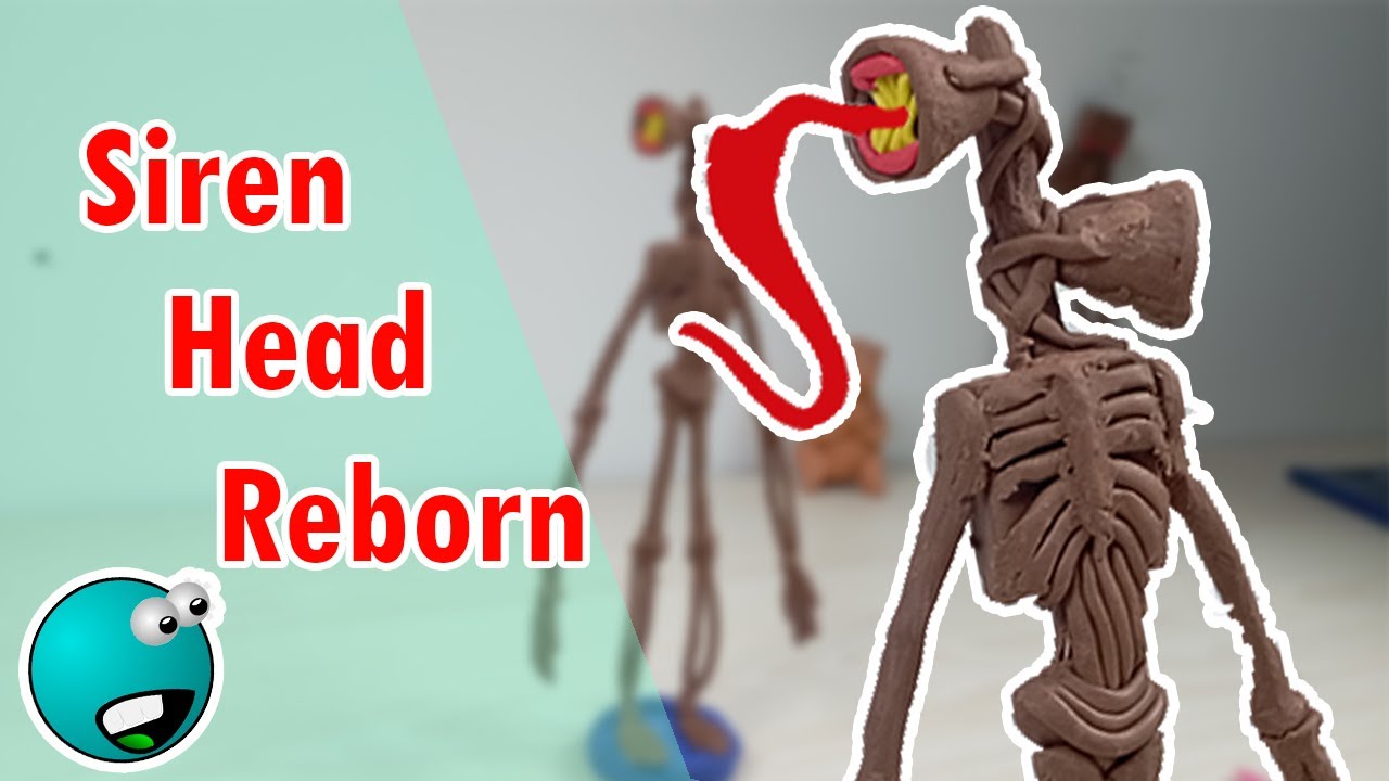 Making Siren Head with Clay - Trevor Henderson Creatures - JackClay ...