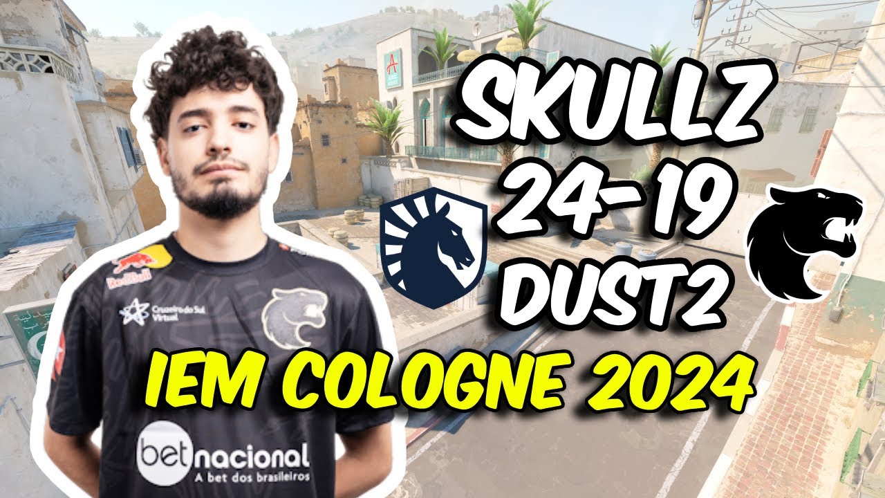 CS2 POV FURIA skullz (24/19) vs Liquid (Dust2) IEM Cologne 2024 - YouTube
