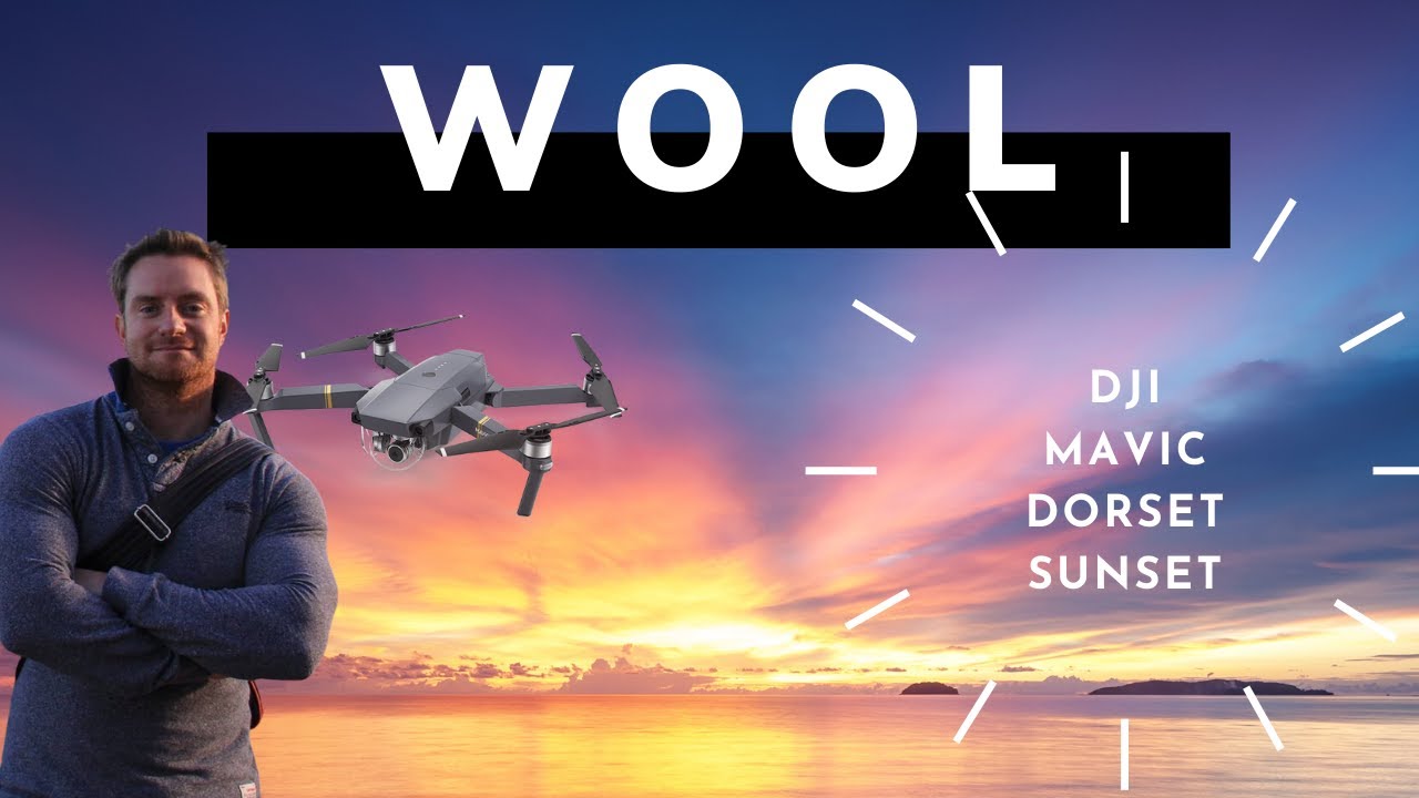 Sunset Over Wool - Drone 2K Footage - DJI MAVIC PRO - Beautiful Dorset ...