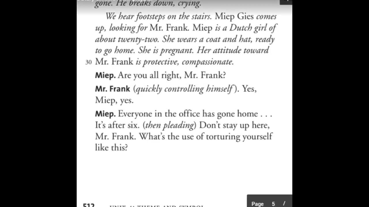 Anne Frank Play- Act 1 Scene 1 - YouTube