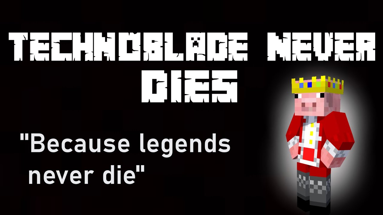 Technoblade Never Dies ⚔️ | Minecraft animation - YouTube