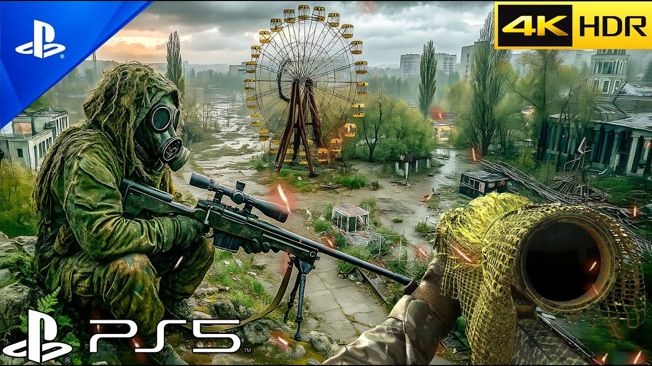 CHERNOBYL SNIPER MISSION | REALISTIC ULTRA GRAPHICS GAMEPLAY 4K60FPS ...