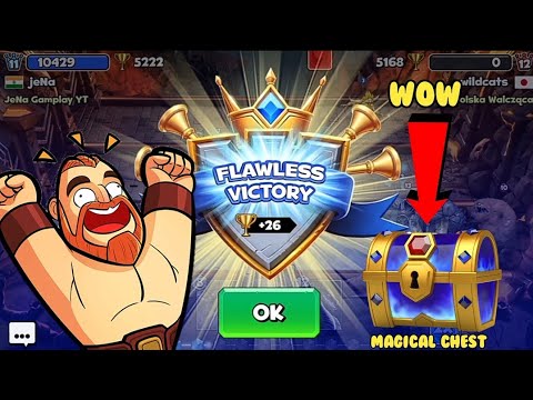 Awesome! 🔥 I Got Magical 🔥 Chest! Castle Crush : War Battle - YouTube
