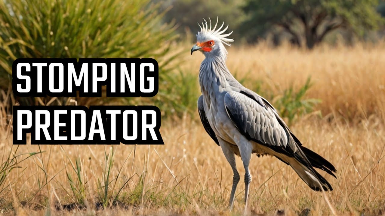 Why Does The Secretary Bird STOMP Its Prey To Death? - YouTube