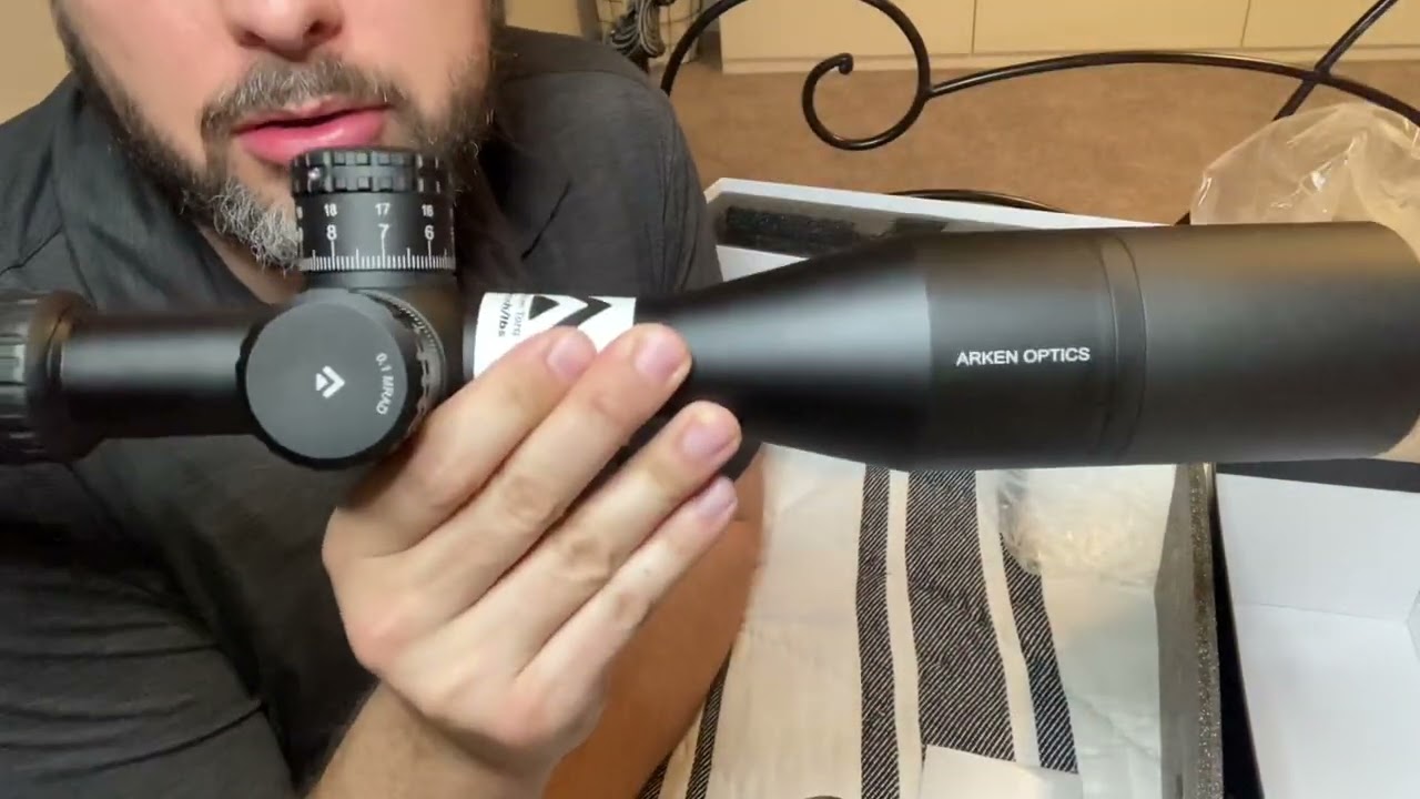 New Arken EP5 5-25x illuminated scope best budget HD glass from Japan ...
