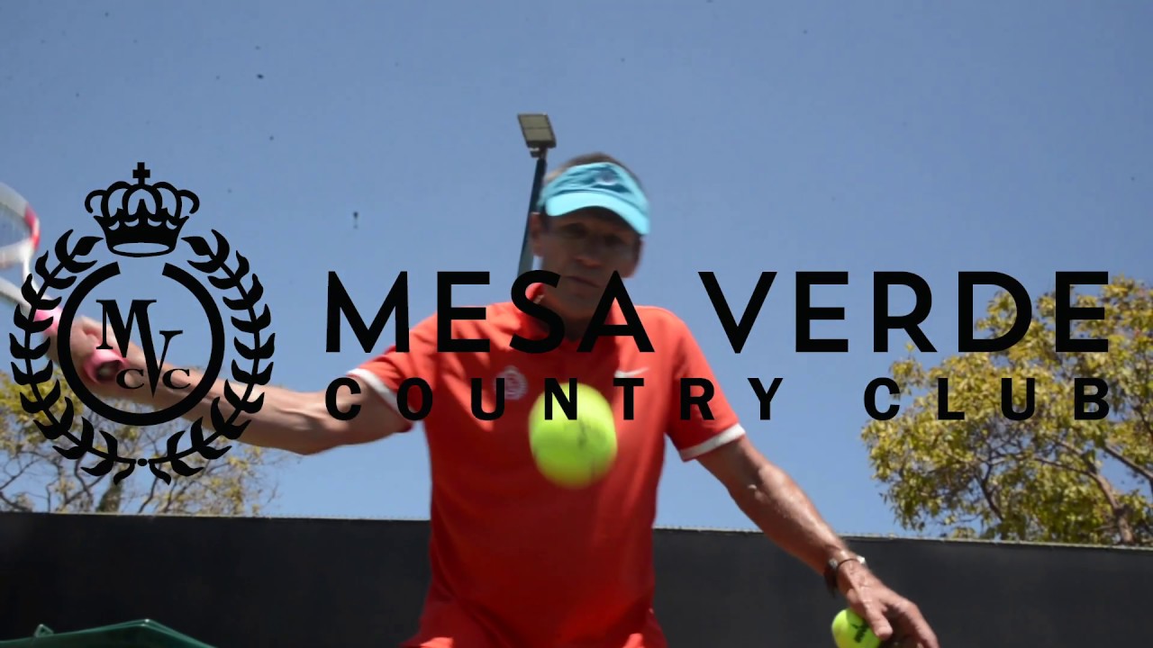 Forehand Slice Tennis lessons with Randy - YouTube