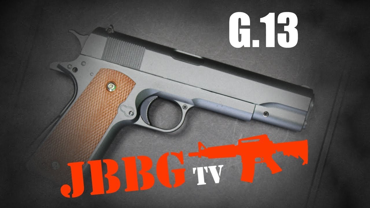 G13 BB PISTOL - YouTube