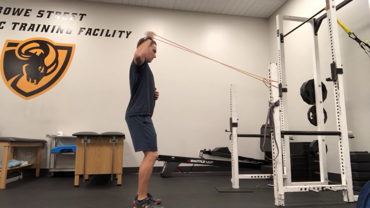Standing Shoulder External Rotation at 90/90 - YouTube