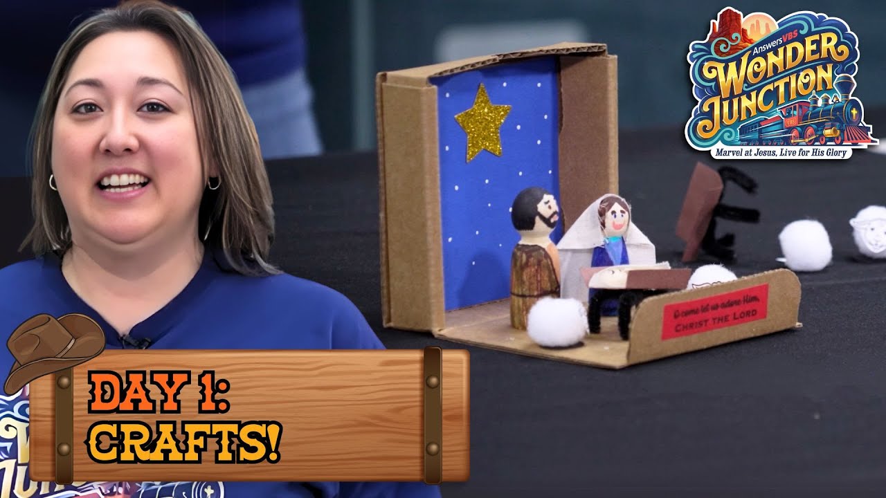 The Scene of Christ’s Birth! | Wonder Junction VBS: Day 1 Crafts - YouTube