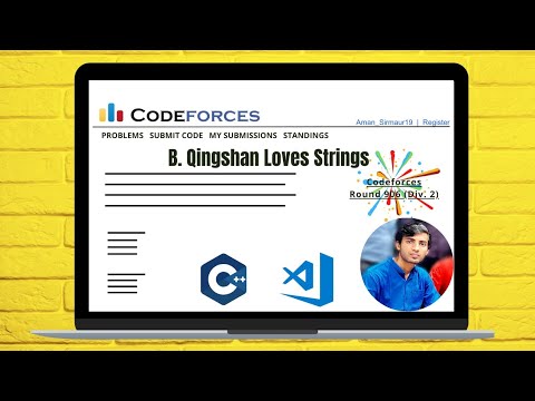B. Qingshan Loves Strings || Codeforces Round 906 (Div. 2) || Codeforces solution - YouTube