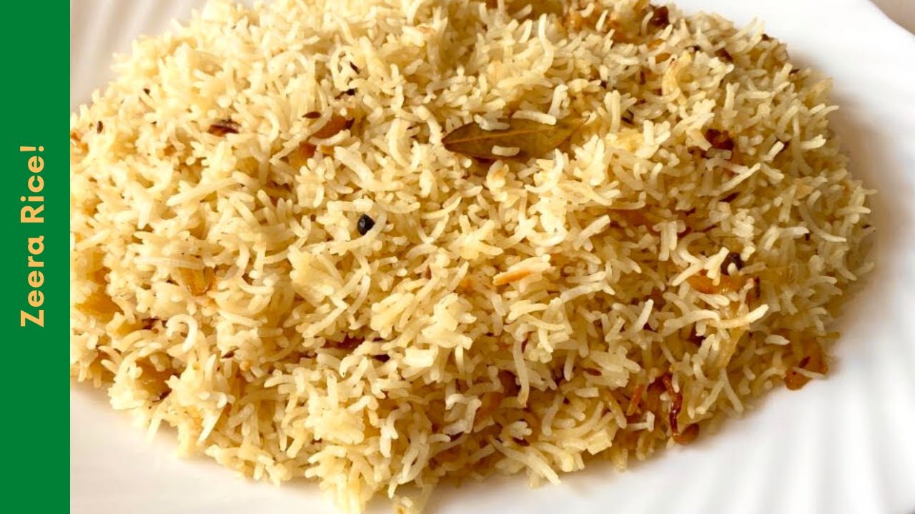 Zeera Rice recipe | How to Make Perfect Jeera Rice || By Neelofar Naeem ...
