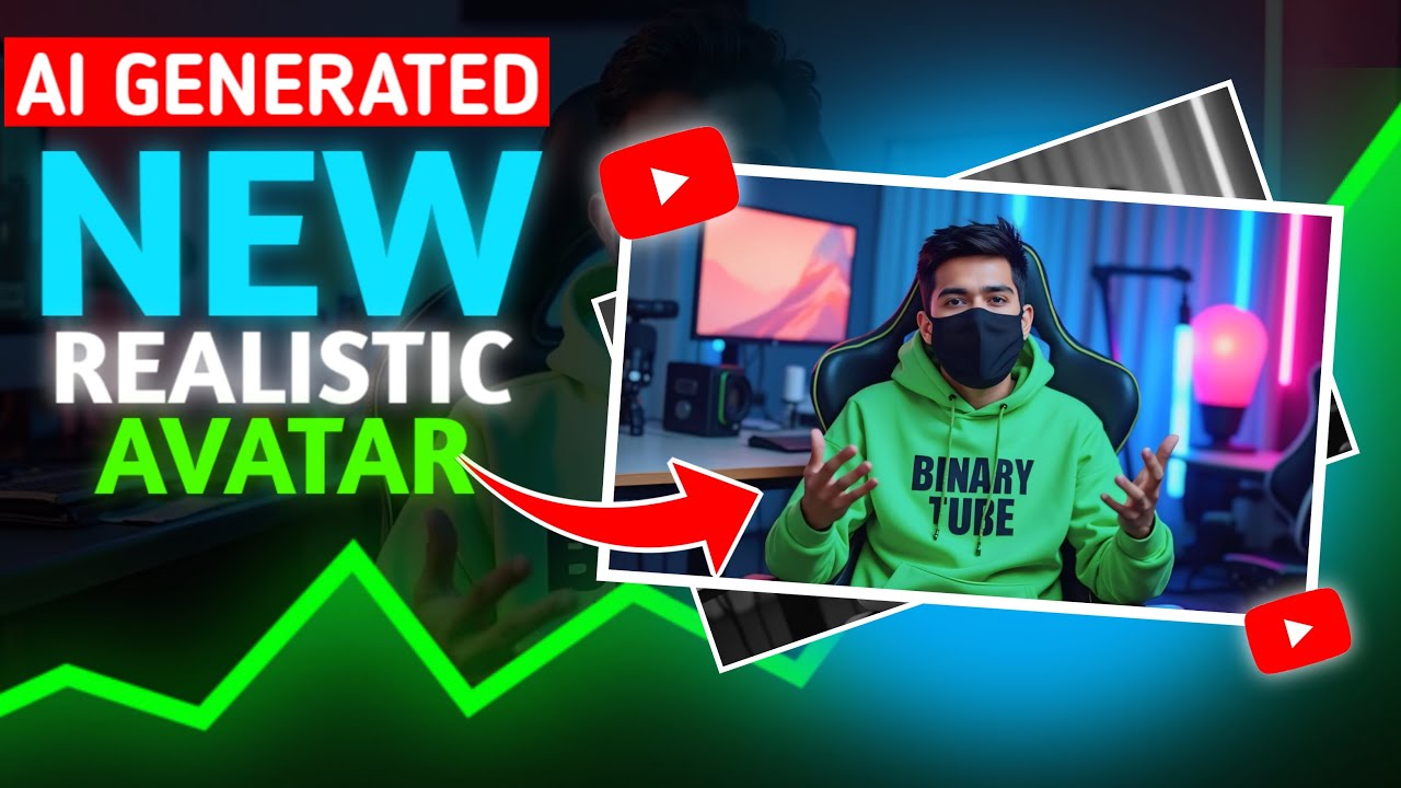 Ultra Realistic AI Avatar Easy to Create & Go Viral! 👍 BINARY TUBE - YouTube