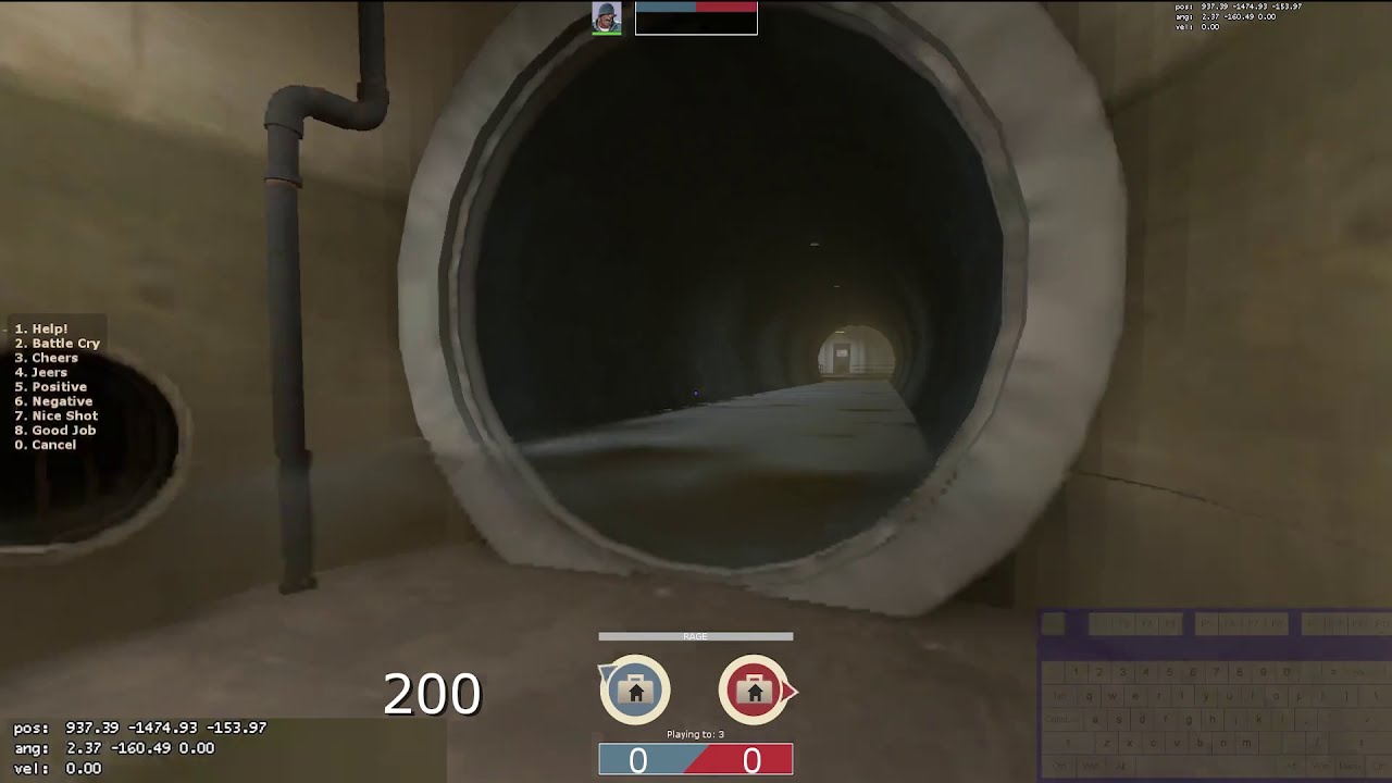 TF2 | CTF_2Fort Sewer Surf "Tutorial" - YouTube