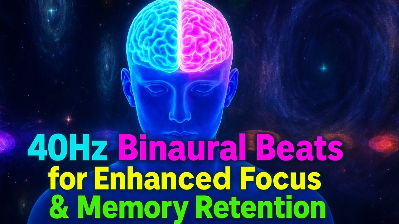 Power Up Your Brain: 40Hz Binaural Beats for Enhanced Focus & Memory ...