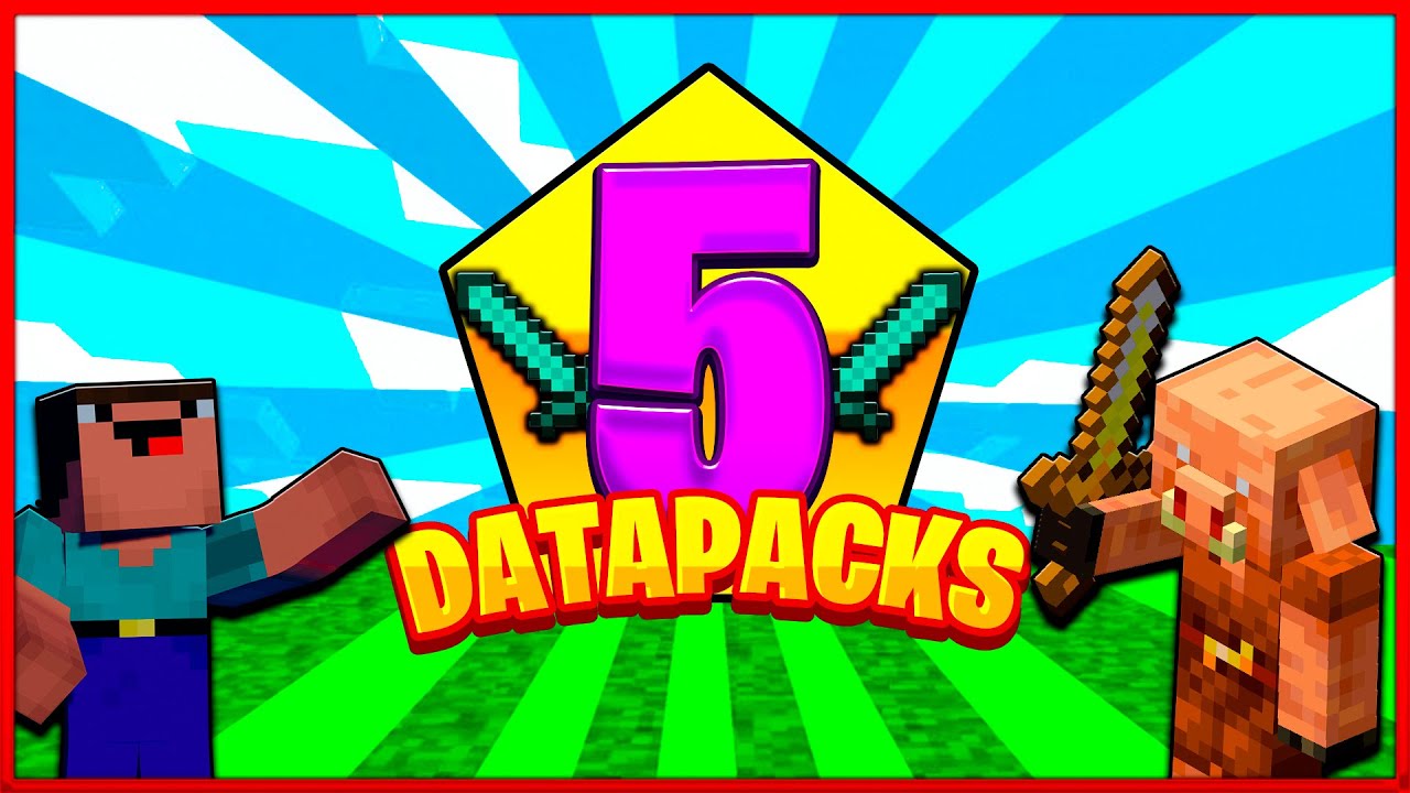Me Paso Minecraft Pero Con 5 Data packs - YouTube