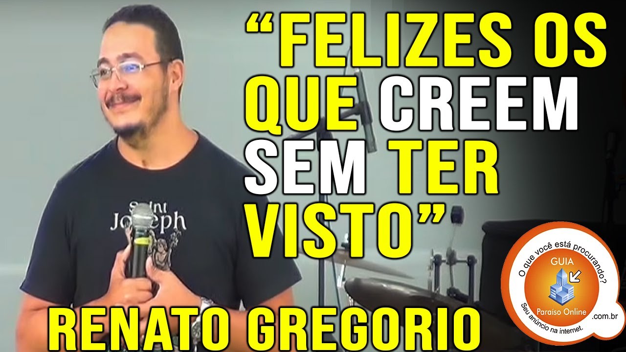 Renato Gregorio - Fé e Conversão - YouTube