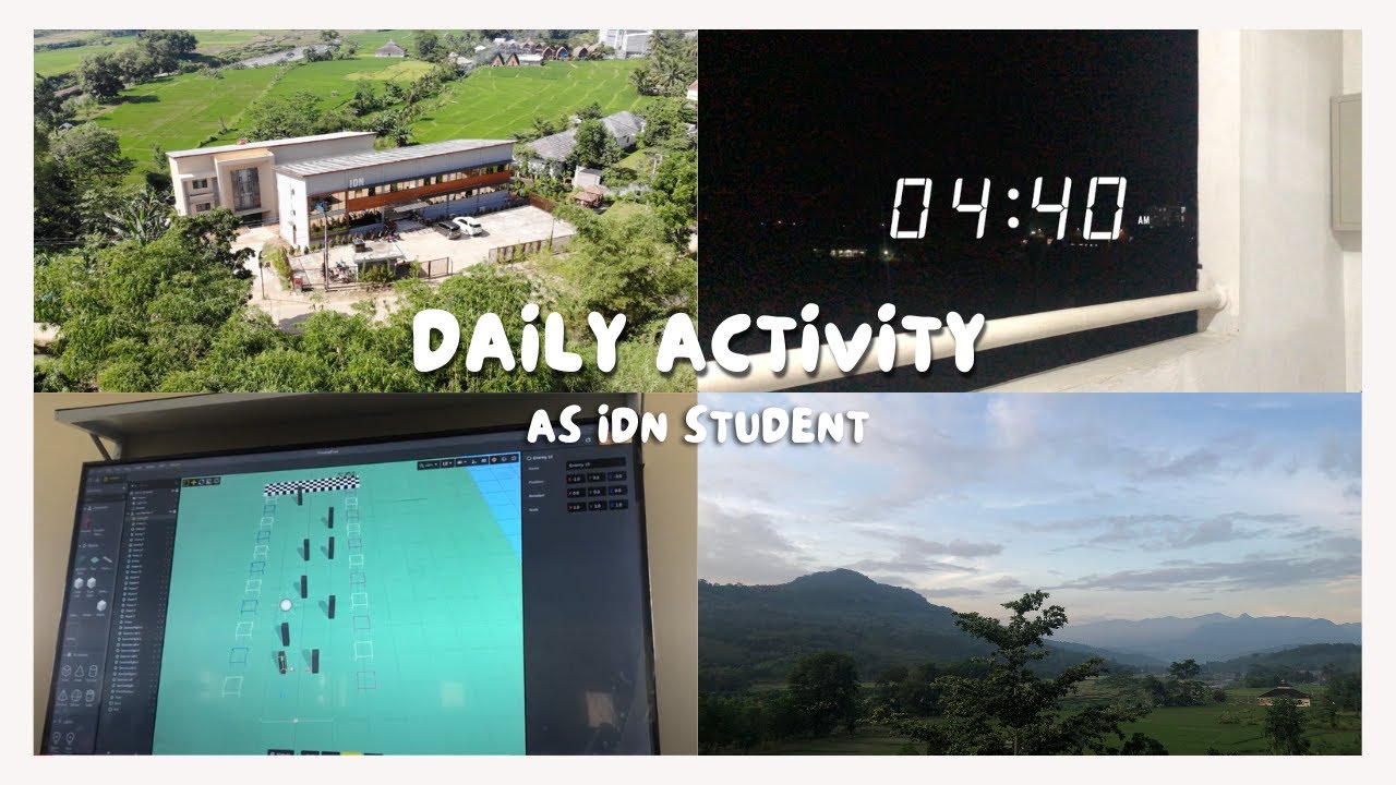 Daily Activity as IDN Boarding School Student - YouTube