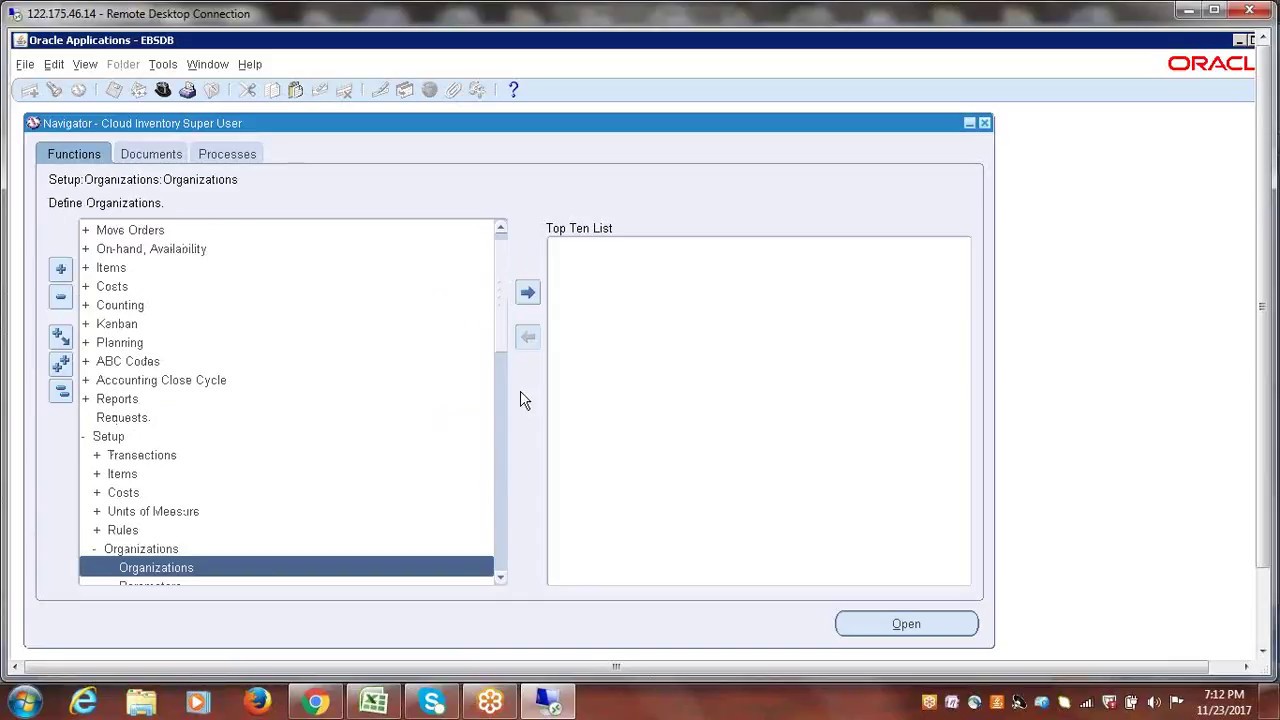 Oracle R12 Financials Training - Inventory & Purchasing Basic Setups ...