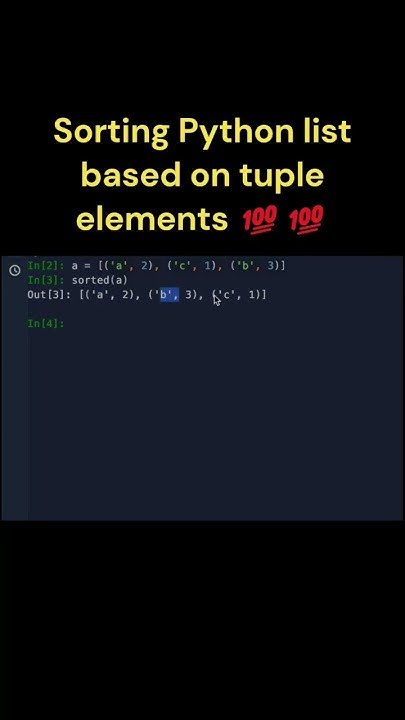 Sorting Trick In Python💥💥 Python Coding Programming Pythontutorial Youtube