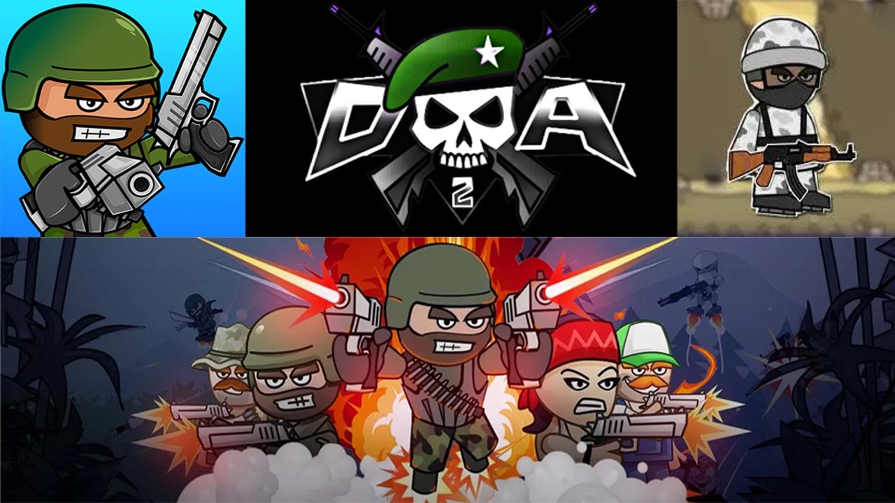 Mini Militia- Doodle Army 2: Online Multiplayer Combat! - YouTube