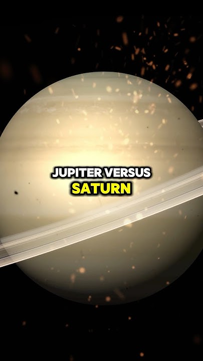 Jupiter vs Saturn: Key Differences Between the Gas Giants #sciencedaily ...