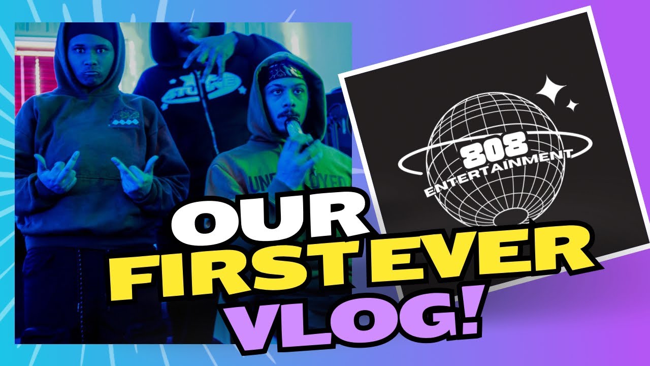 First Ever Vlog: Behind the Scenes at 808 Entertainment - YouTube