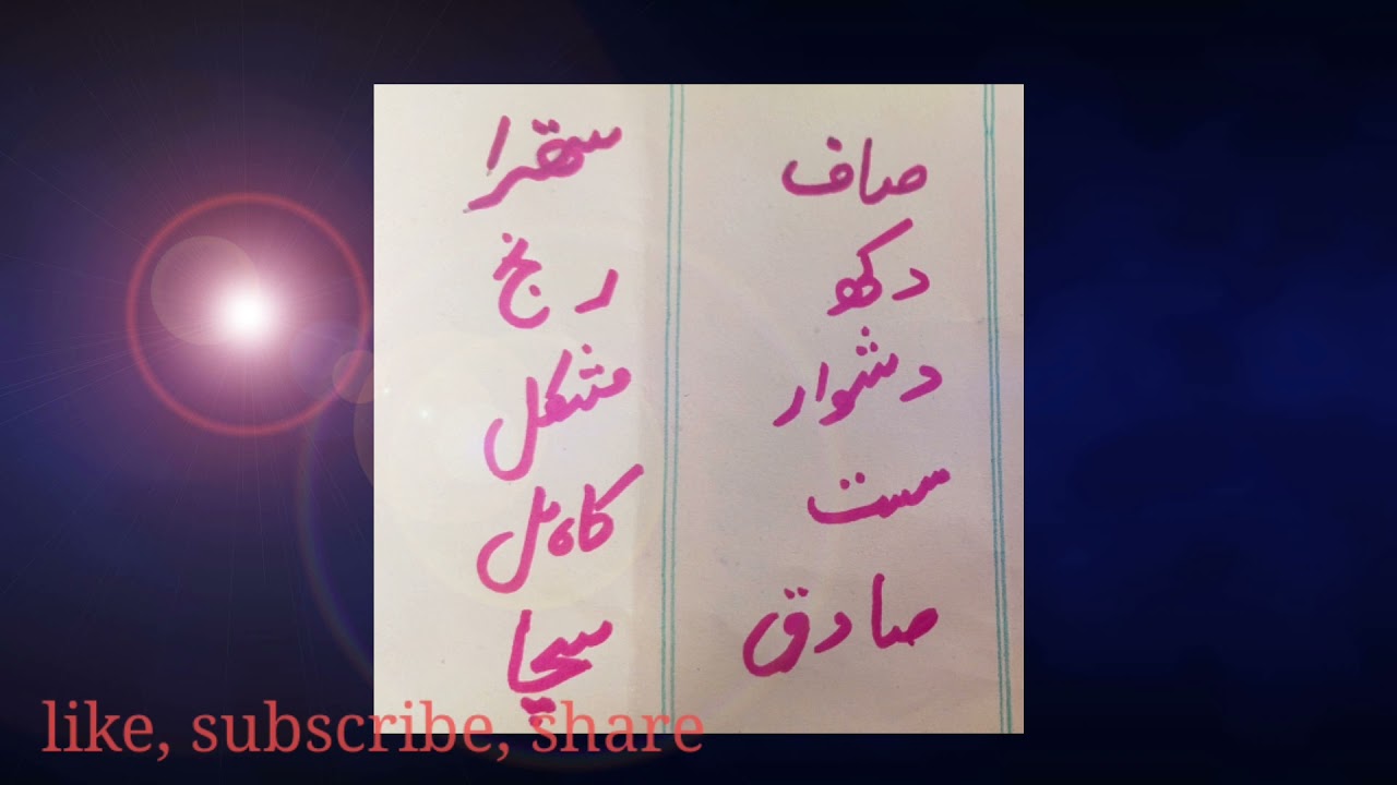 Alfaz Mutradif Urdu Synonyms For Class 3 Alfaz Mutradif Urdu Synonyms For Class 3
