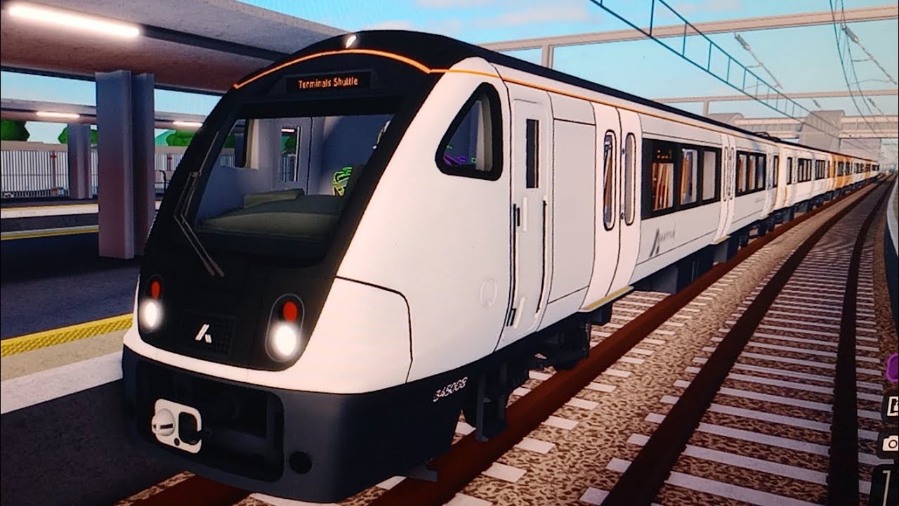 Class 345 AL shuttle train - YouTube