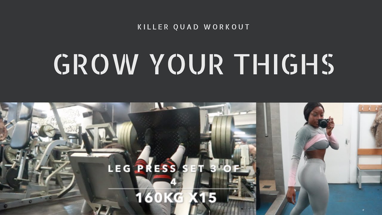 KILLER QUAD WORKOUT! - YouTube