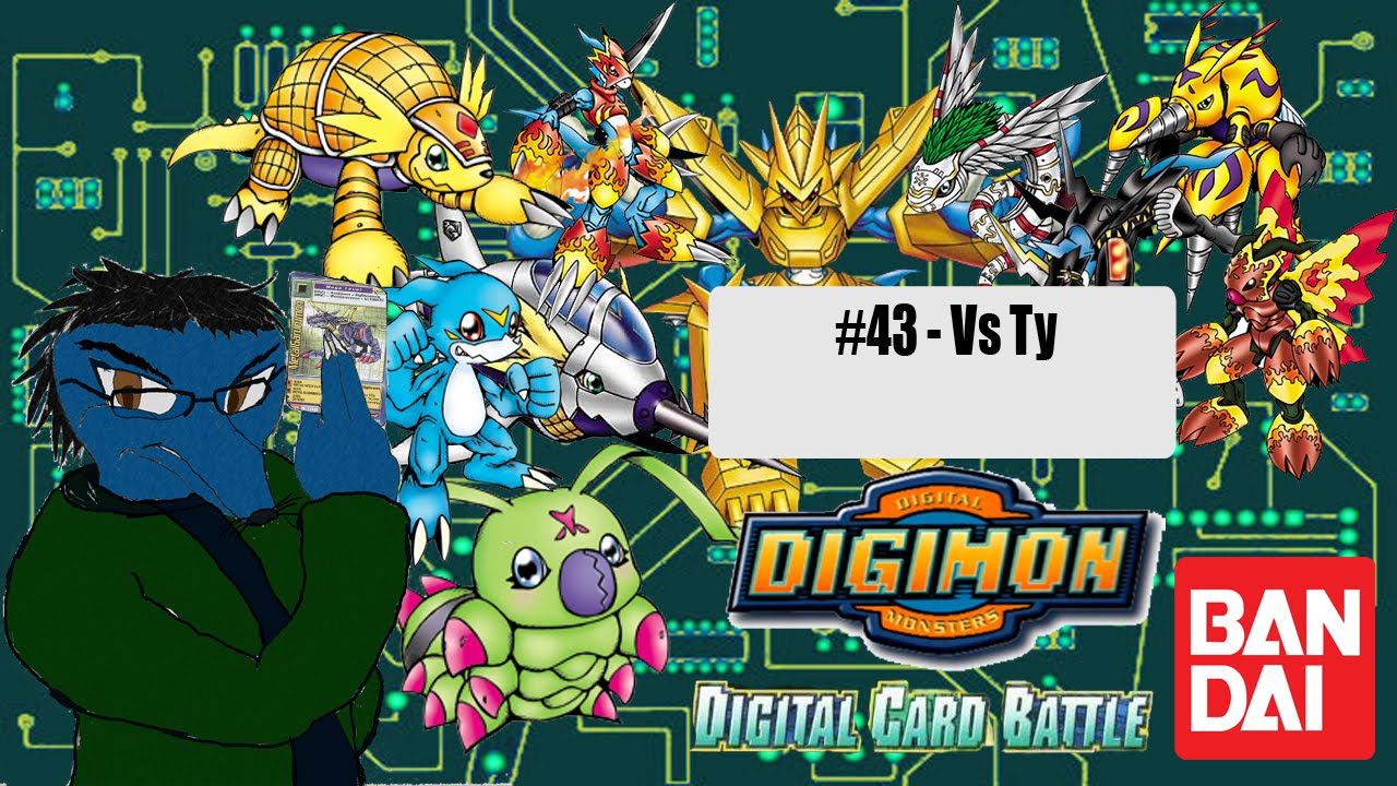Digimon Digital Card Battle: Vs Ty - YouTube