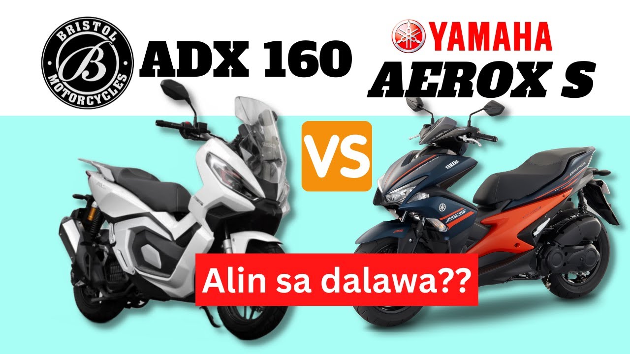 Bristol ADX 160 vs Yamaha Aerox S | Side by Side Comparison | Quick ...