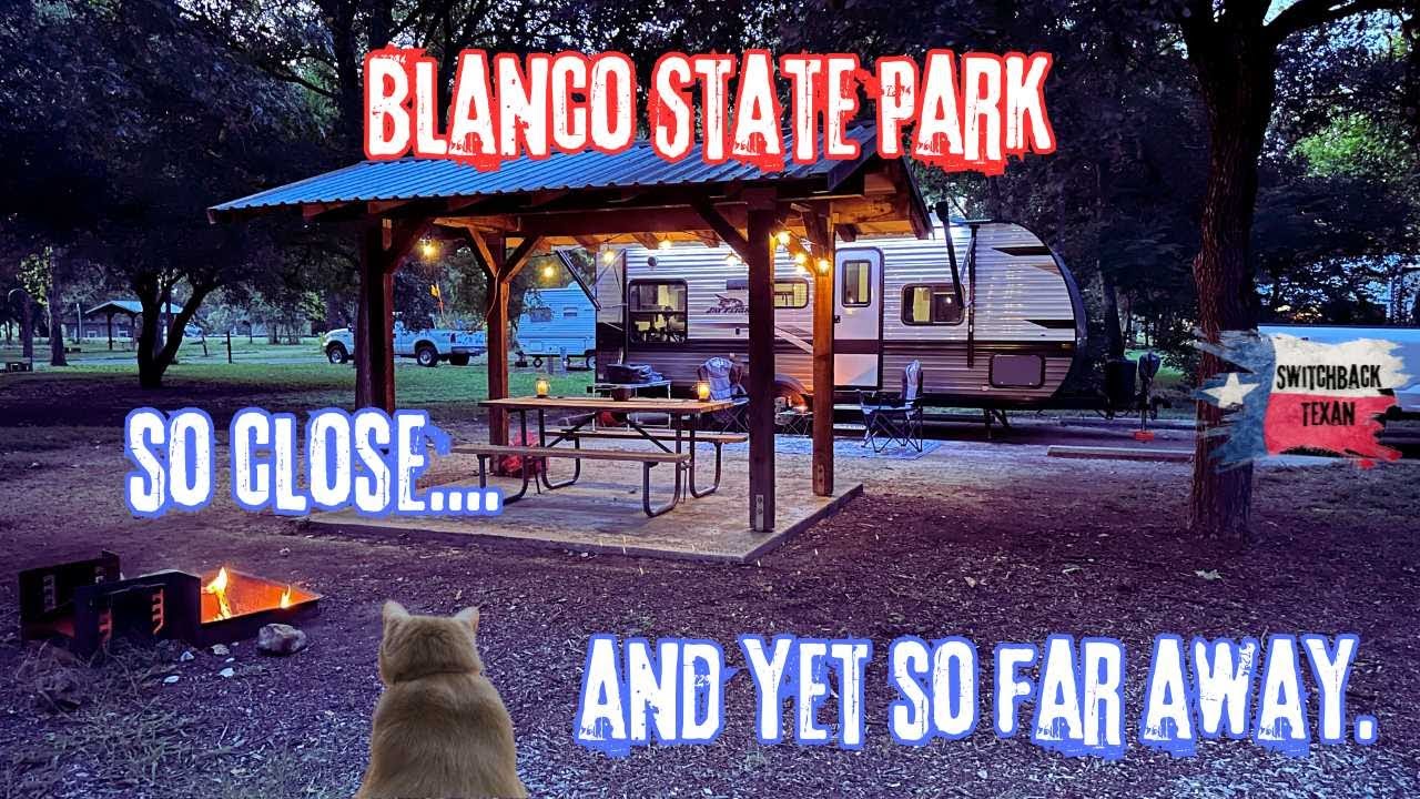 Blanco State Park! A welcomed little getaway. - YouTube