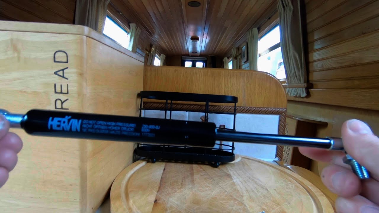 Viewer request! Video about gas rams on side hatch... - YouTube