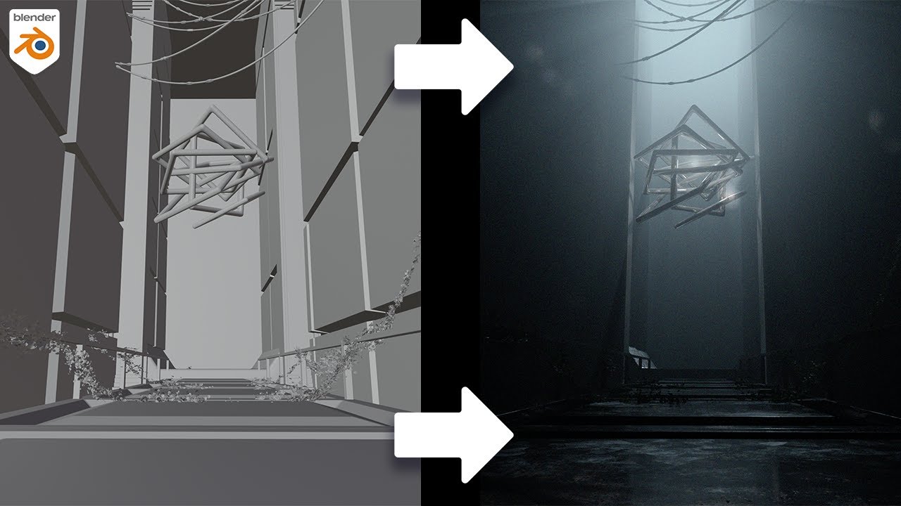How I Created this EPIC Scene in Blender 3.4 - YouTube