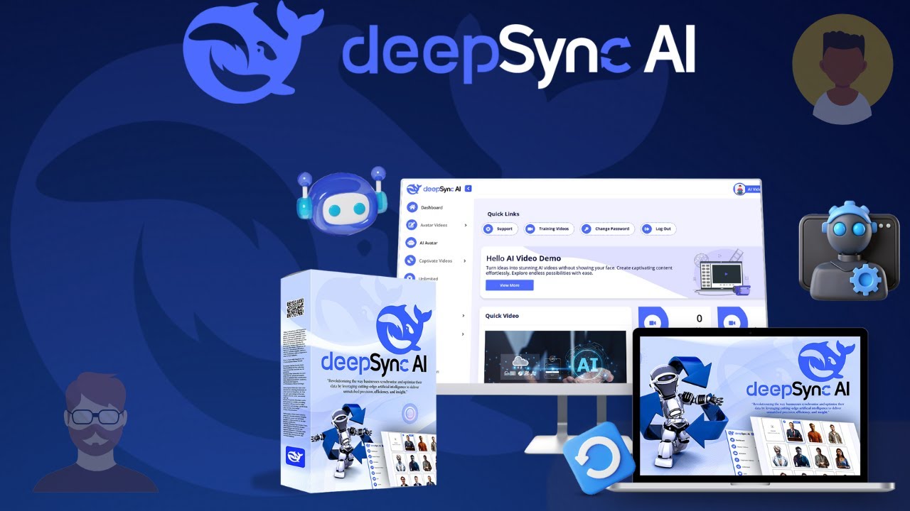 How To Create An AI Captivate Video In Deep Sync AI? - YouTube
