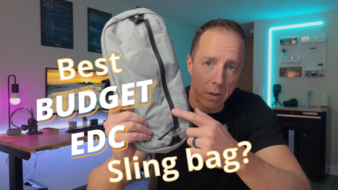 TomToc T-33 Aviator Sling (Best Budget EDC Bag?) - YouTube