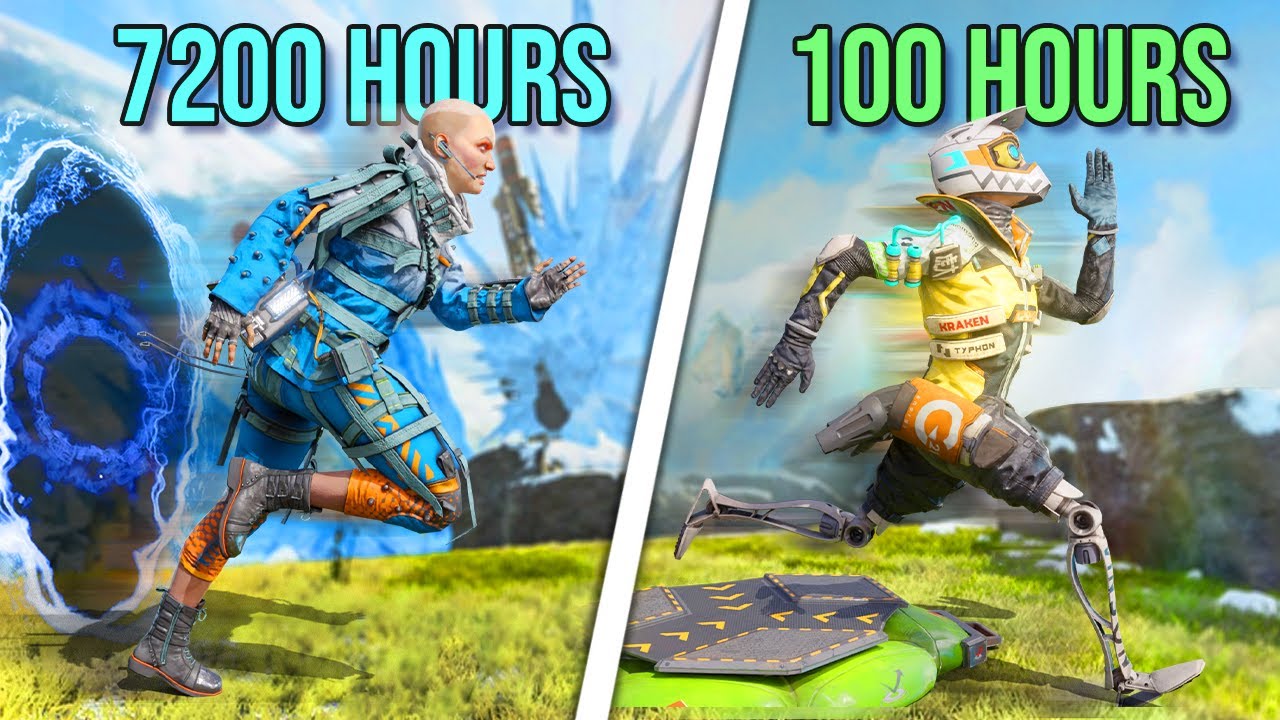 When a Wraith with 7,000 Hours Plays Octane... - YouTube