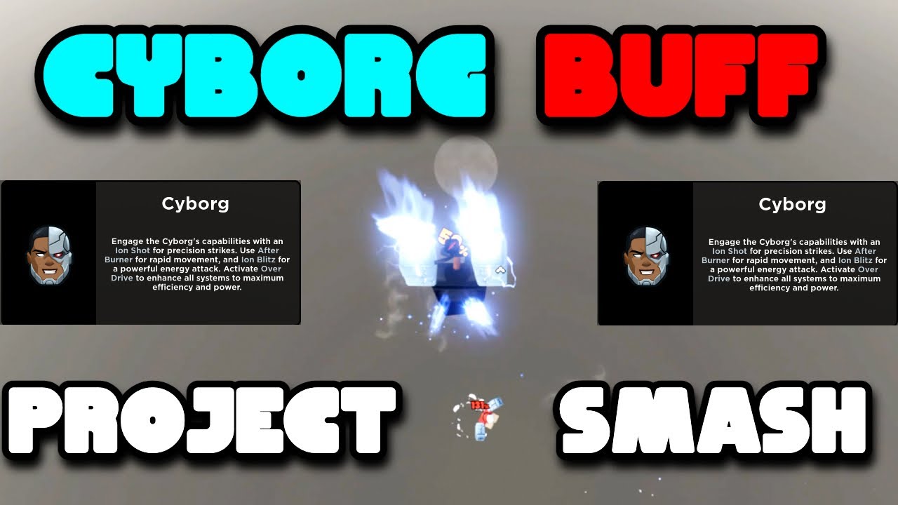 CYBORG BUFF ON TOP | Project Smash - YouTube