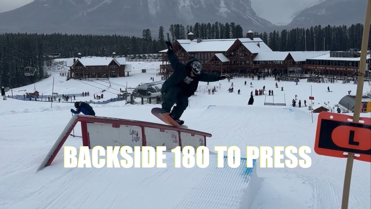 Practicing Backside 180 Switch NosePress - YouTube