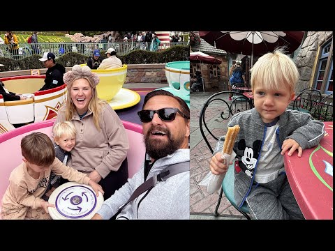 Magical First Time At Disneyland! | Favorite Rides, Rainy Carnation Cafe Lunch & First Disney Churro
