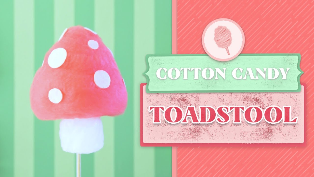 Cotton Candy Toadstool - YouTube
